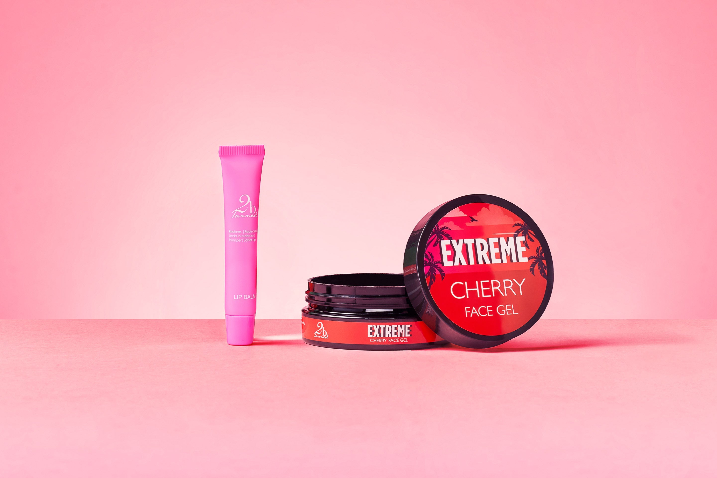 Sweet Cherry Bundle | Tanning Gel & Lip Balm | 2bTanned
